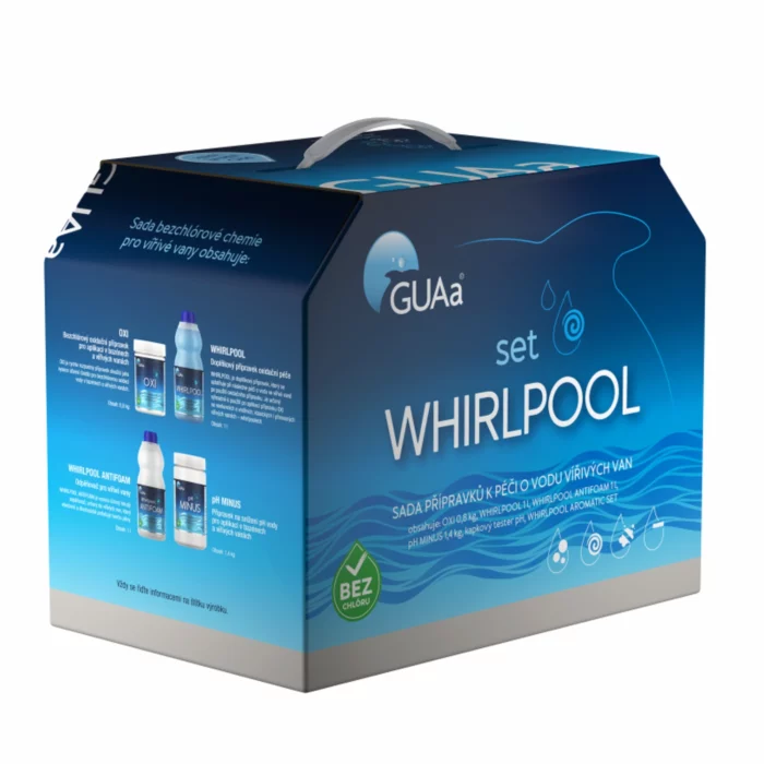 GUAa whirlpool set - bezchlórová sada chemie pro vířivé vany - Anders ...